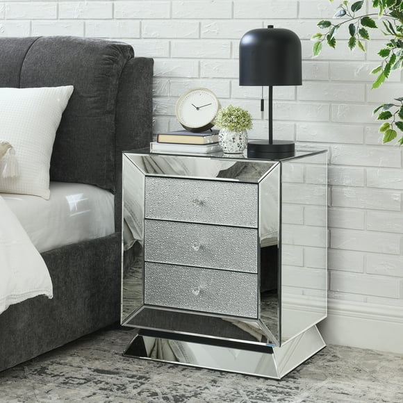 Mirrored Nightstands in Nightstands - Walmart.com
