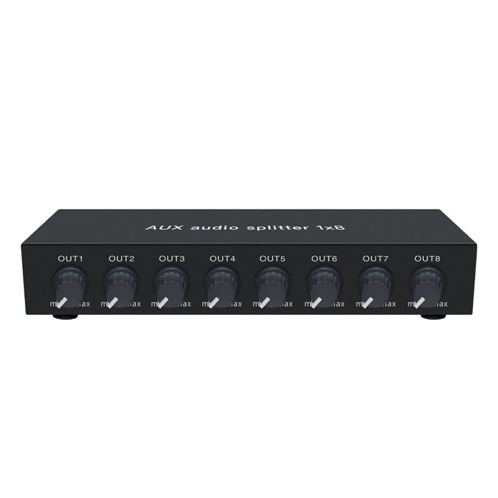 AUX Audio Splitter Multi Headphone Audio Splitter Amplifier Stereo ...