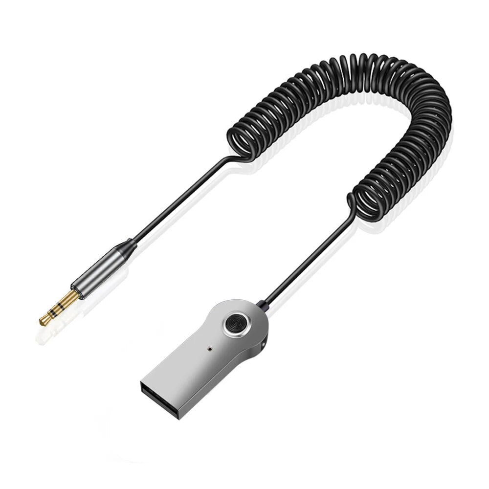 Aux Bluetooth Adapter Car 35mm Jack Dongle Cable Handfree Car Kit Audio Transmitter Auto