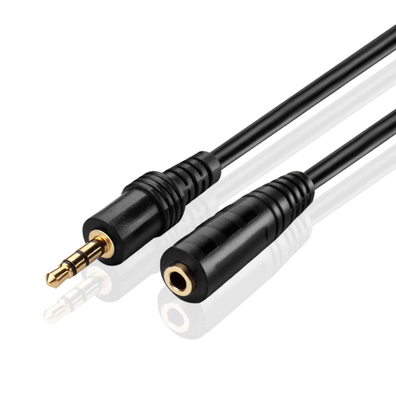 AUX Headphone 3.5mm Extension Cable (15 Feet) - Male to Female Extender ...