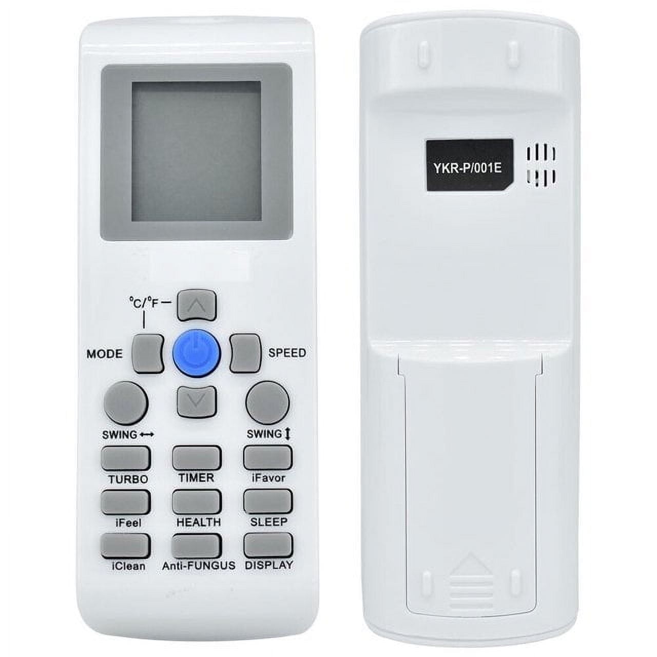 AUX YKR-P/001E Replacement Remote Control for AUX AC YKR-P/002E, White ...