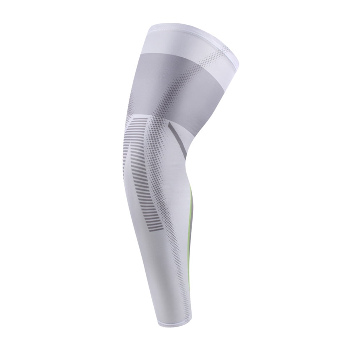 AUXDIQ 1 Pair Compression Leg Sleeve Long Knee Sleeve UV Protect Leg ...