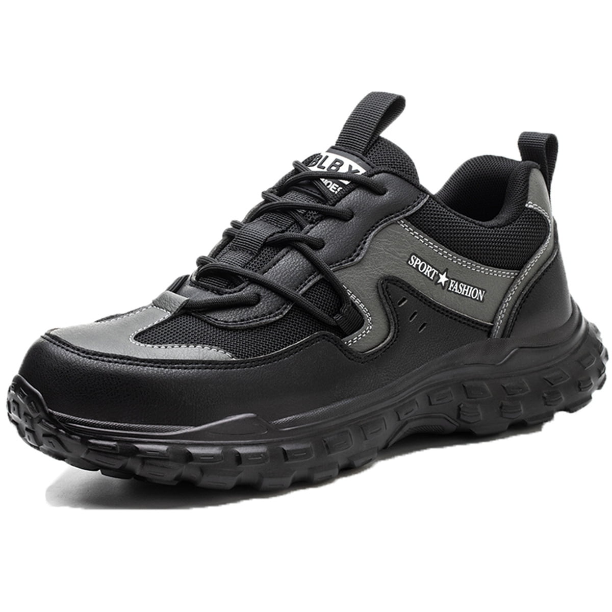 AUXDIQ Safety Trainers Men's Steel Toe Cap Trainers Lightweight Safety ...