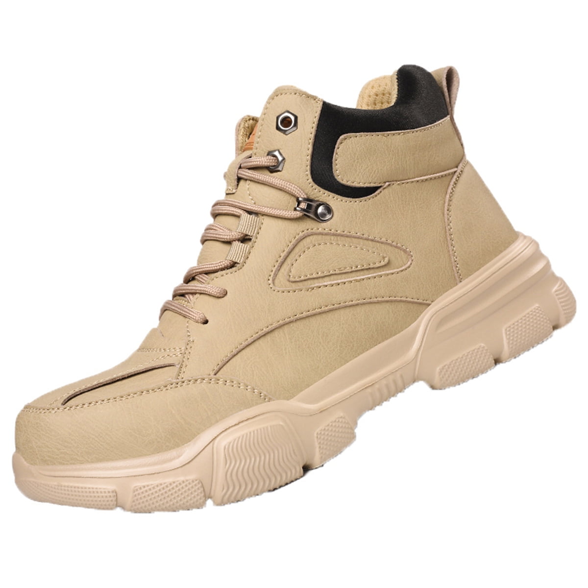 AUXDIQ Safety Trainers Men's Steel Toe Cap Trainers Lightweight Safety ...