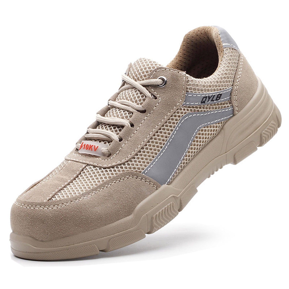 AUXDIQ Safety Trainers Mens Womens Steel Toe Cap Safety Shoes ...