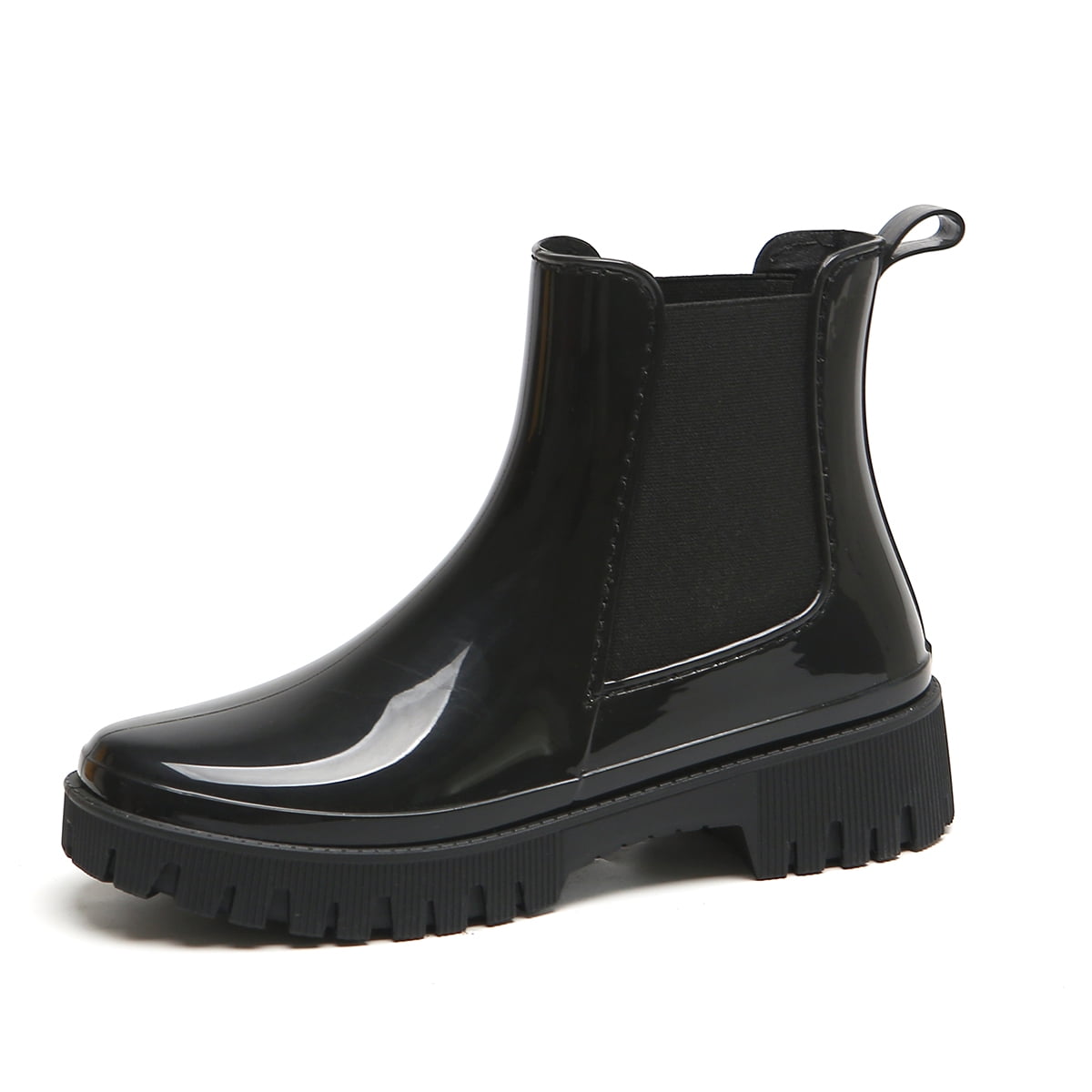 AUXDIQ Short Rain Boots Women Waterproof Ankle Garden Shoess Rubber ...