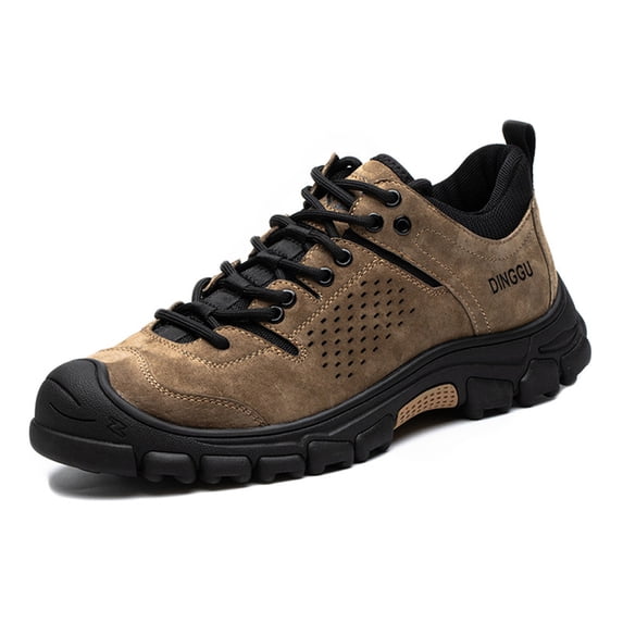 AUXDIQ Steel Toe Work Shoes for Men Construction Industrial Safety ...