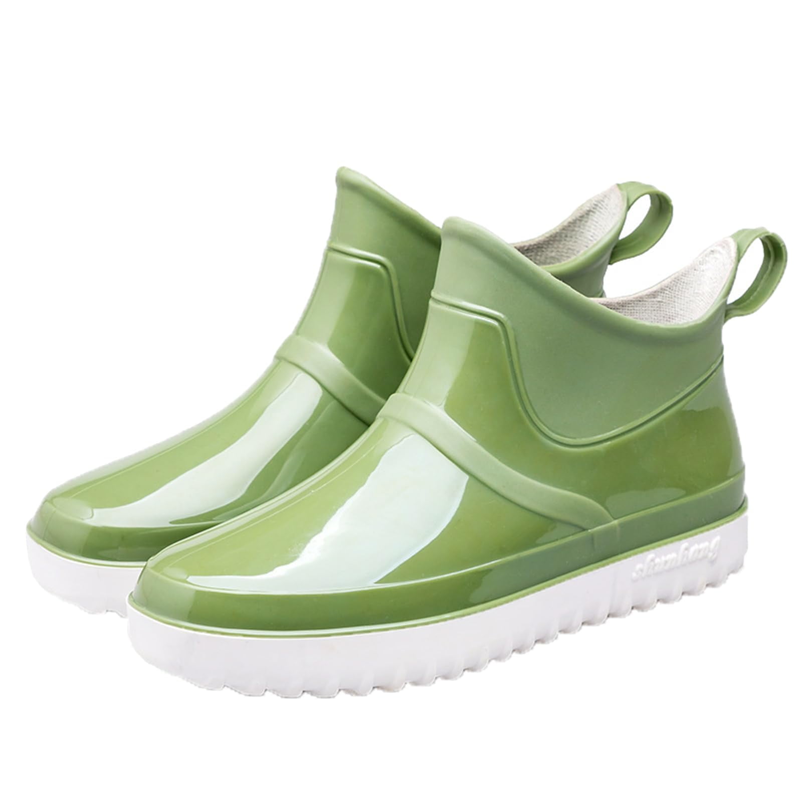 AUXDIQ Rain Boots Women Men Short Ankle Waterproof Rain Shoes Outdoor ...