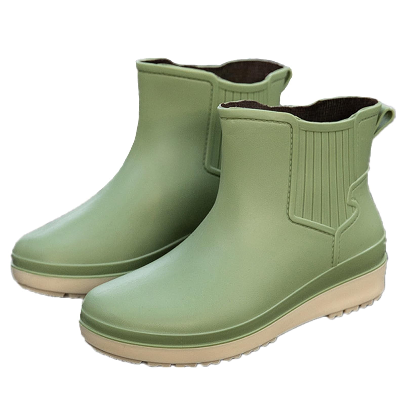 AUXDIQ Rain Boots Women Short Ankle Waterproof Rain Shoes Outdoor ...