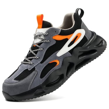AUXDIQ Work Shoes Men Women Breathable Steel Toe Cap Industrial ...