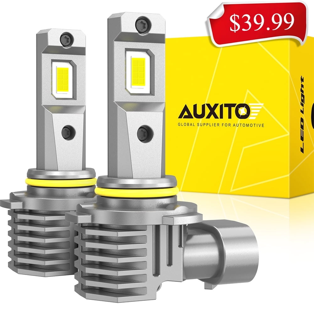 AUXITO 2024 Upgraded 9006 HB4 LED Headlight Bulb, 800% Super Bright ...