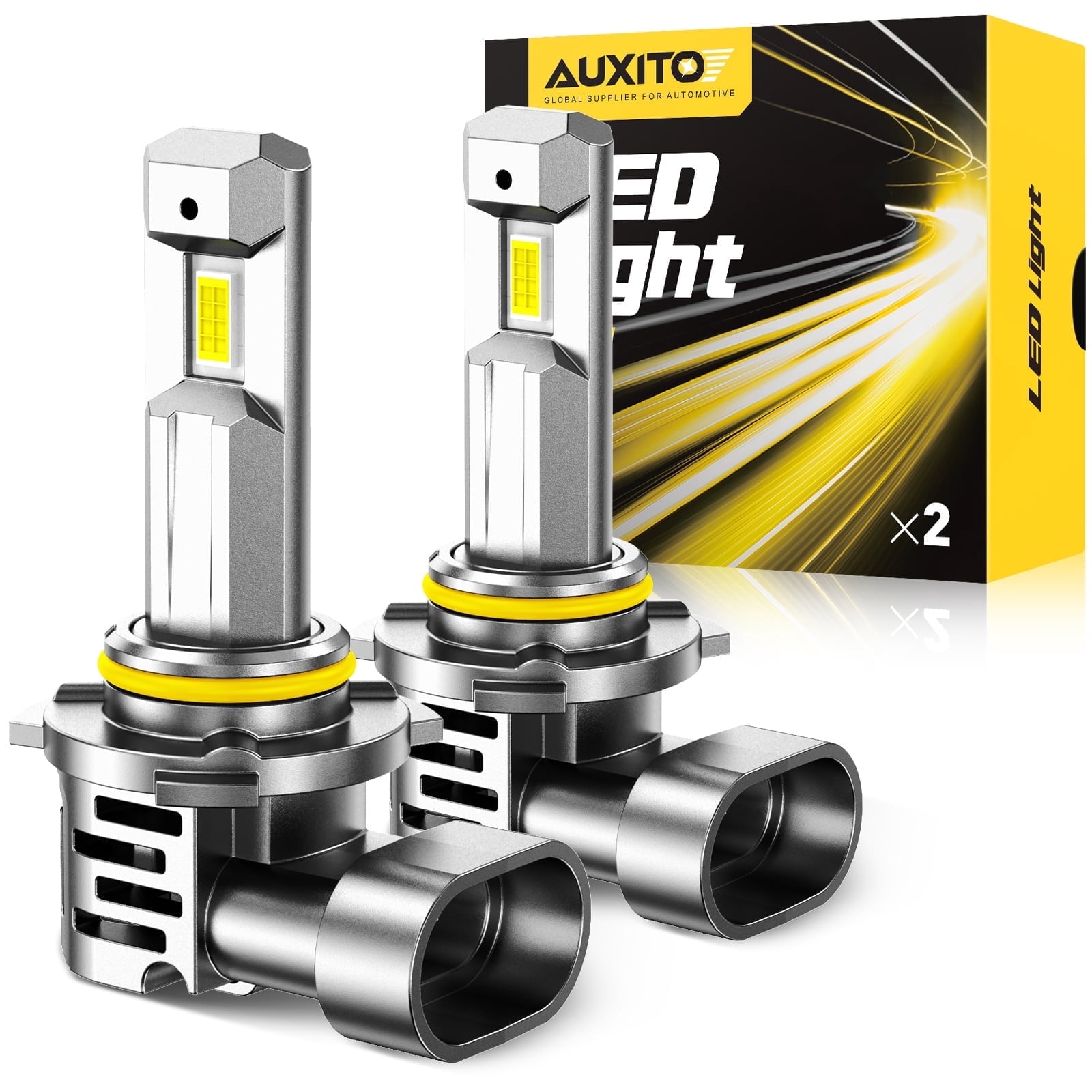 AUXITO 2026 Latest 9005 Headlight Bulbs, 900% Brighter 30,000lm 6500K ...