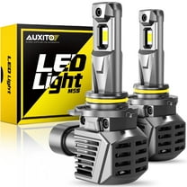 AUXITO 9005 9006 LED Headlight Bulbs Combo, High Low Beam, 12000LM 6500K Cool White, Wireless ...