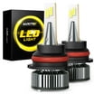 Alla Lighting 16000Lms CANBus HB5 9007 LED Headlights Bulbs, 6500K ...