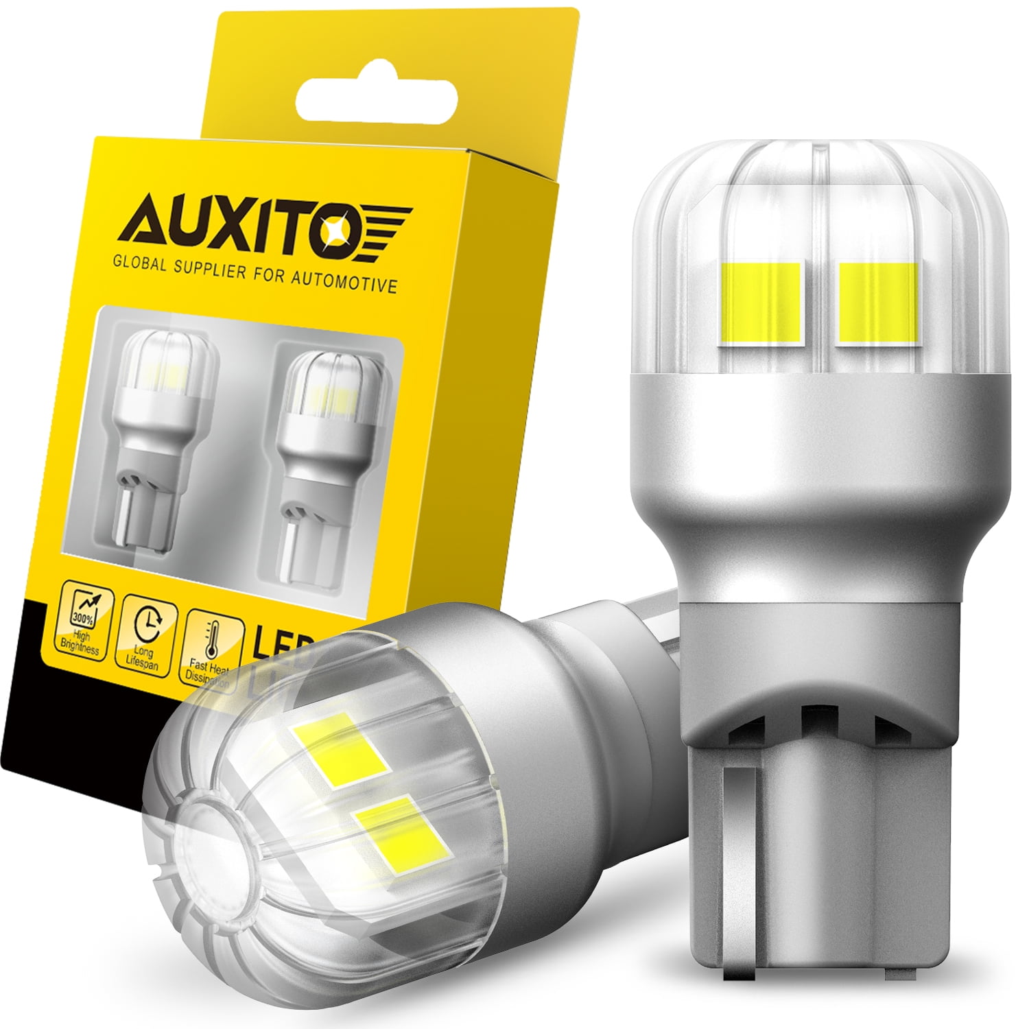 AUXITO 912 921 LED Bulb Reverse Light Bulb 6000k White, 906 922 W16W ...