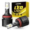 AUXITO H7 LED Headlight Bulb 6500K Cool White Light 500% Brightness, No ...