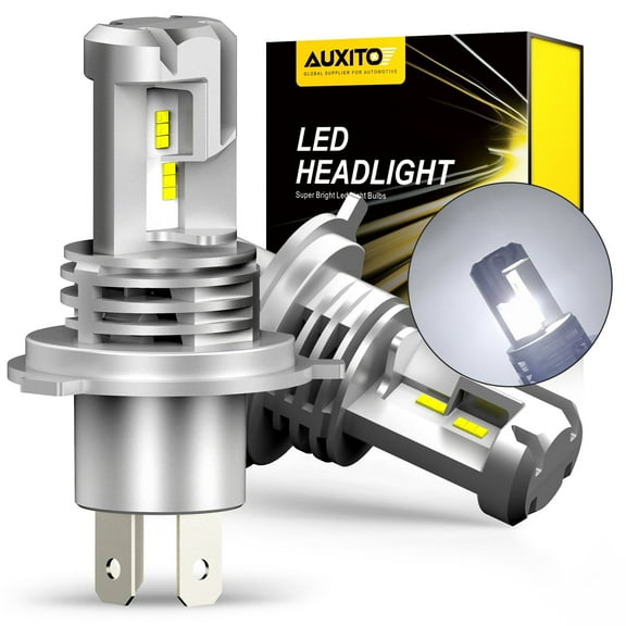 H4 9003 HB2 LED Headlight Bulbs , 6500K Xenon White for High and Low ...