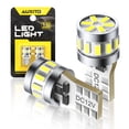 AUXITO Latest 194 LED Bulbs for License Plate Light 6500K Bright White ...