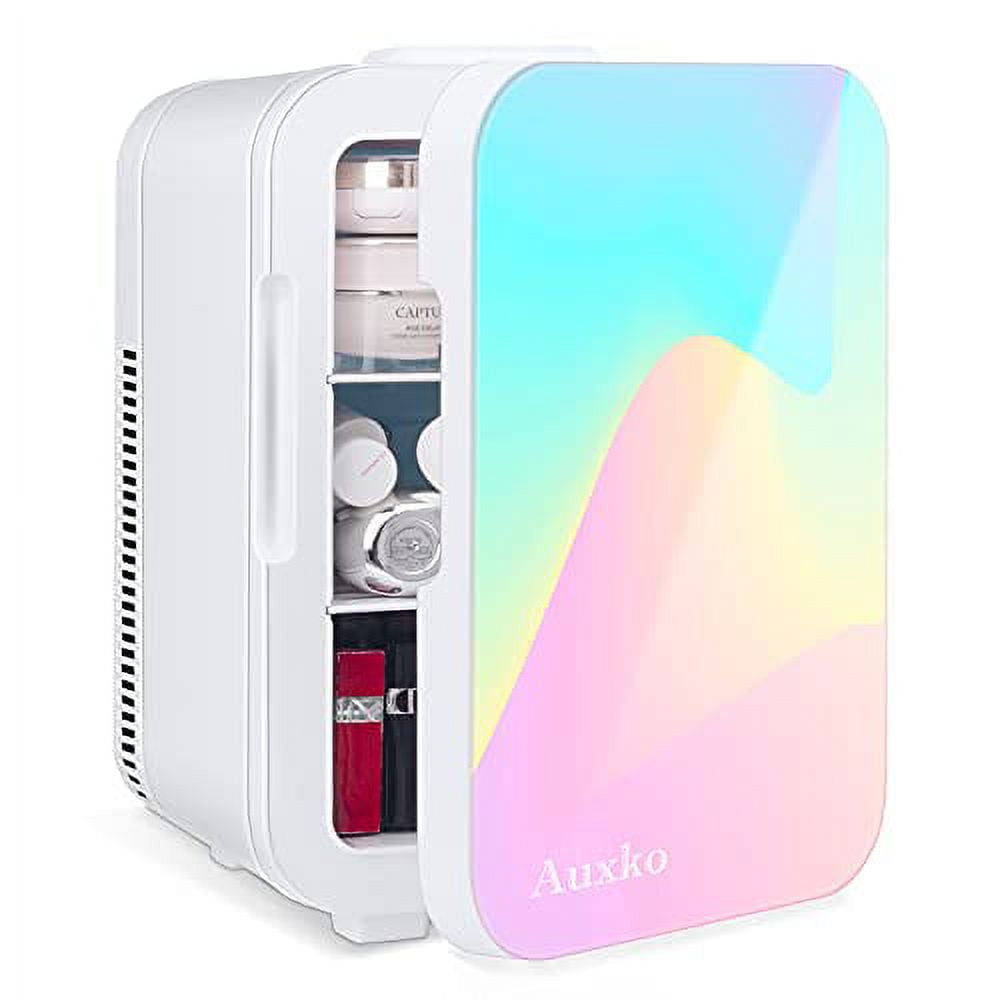 AUXKO 10L Portable Beauty Fridge: Compact Cooler & Warmer for Skincare ...