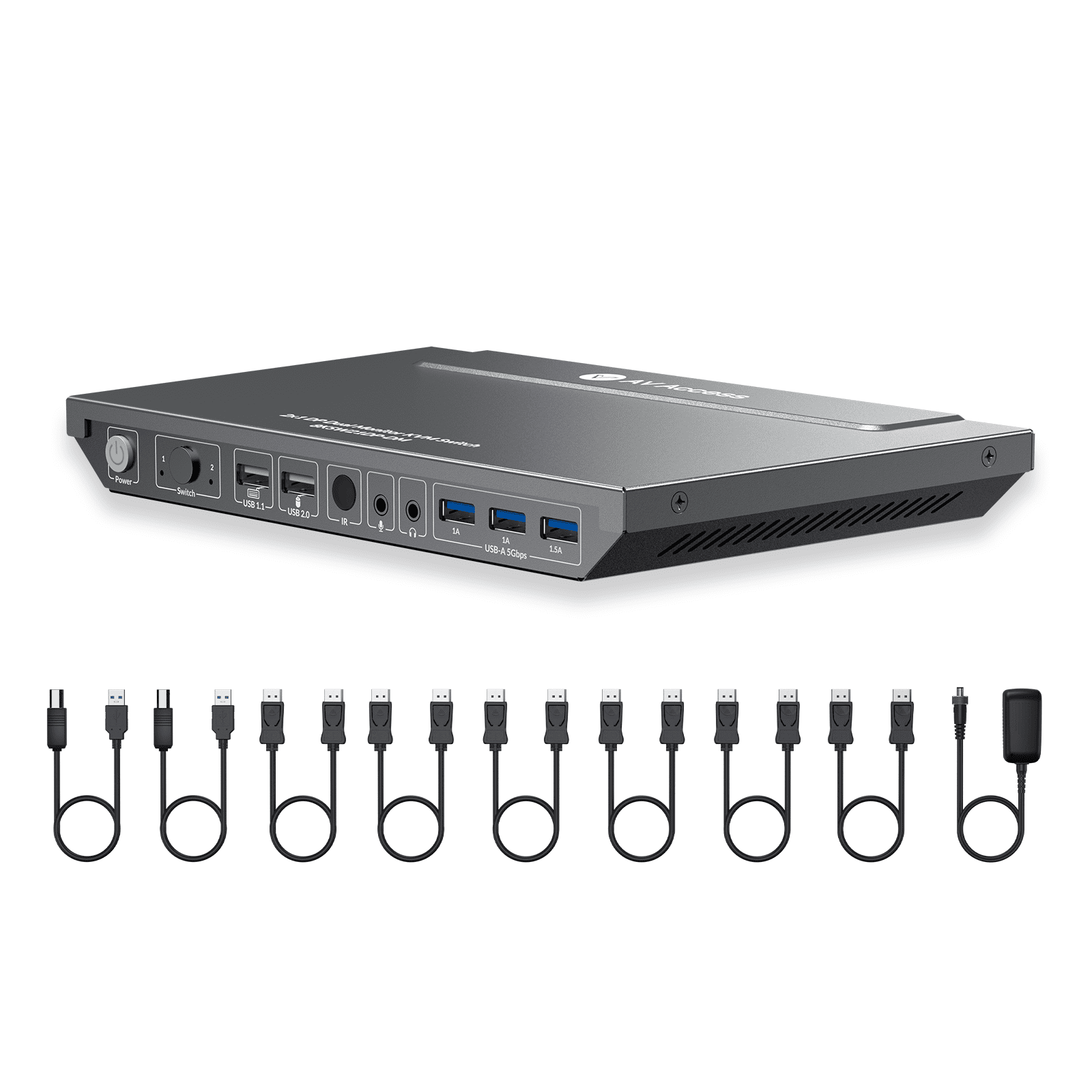 AV Access KVM Switch 2 Computers 2 Monitors DisplayPort 8K@60Hz 4K ...