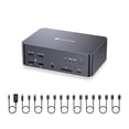 (desktop only)AV Access 8K KVM Switch Docking Station for 2 PCs ...