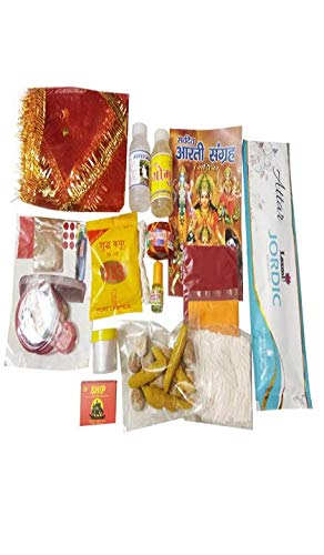 AV Fashion India Complete Diwali Puja Kit Special Navratri Deepawali ...