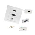 AV Interfaces Plate HDTV VGA 3.5mm Wall Plate Panel Durability ...