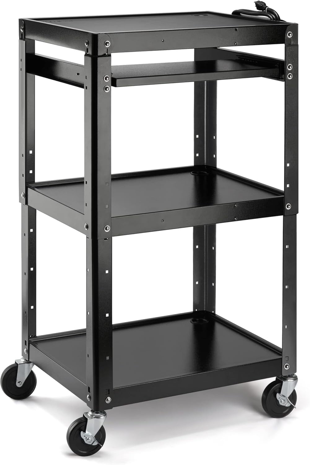 AV Presentation Cart Stand for Video Projector,TV,Laptop Computers ...