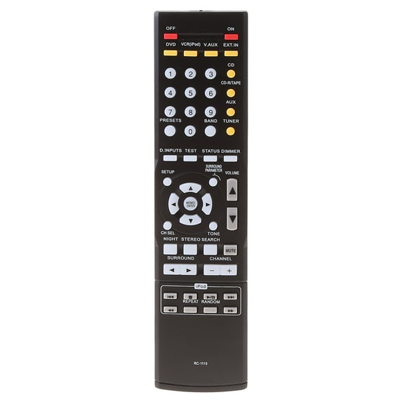 AV Receiver Remote Control Replacement for RC1115 AVR-1312 AVR-1311 for ...