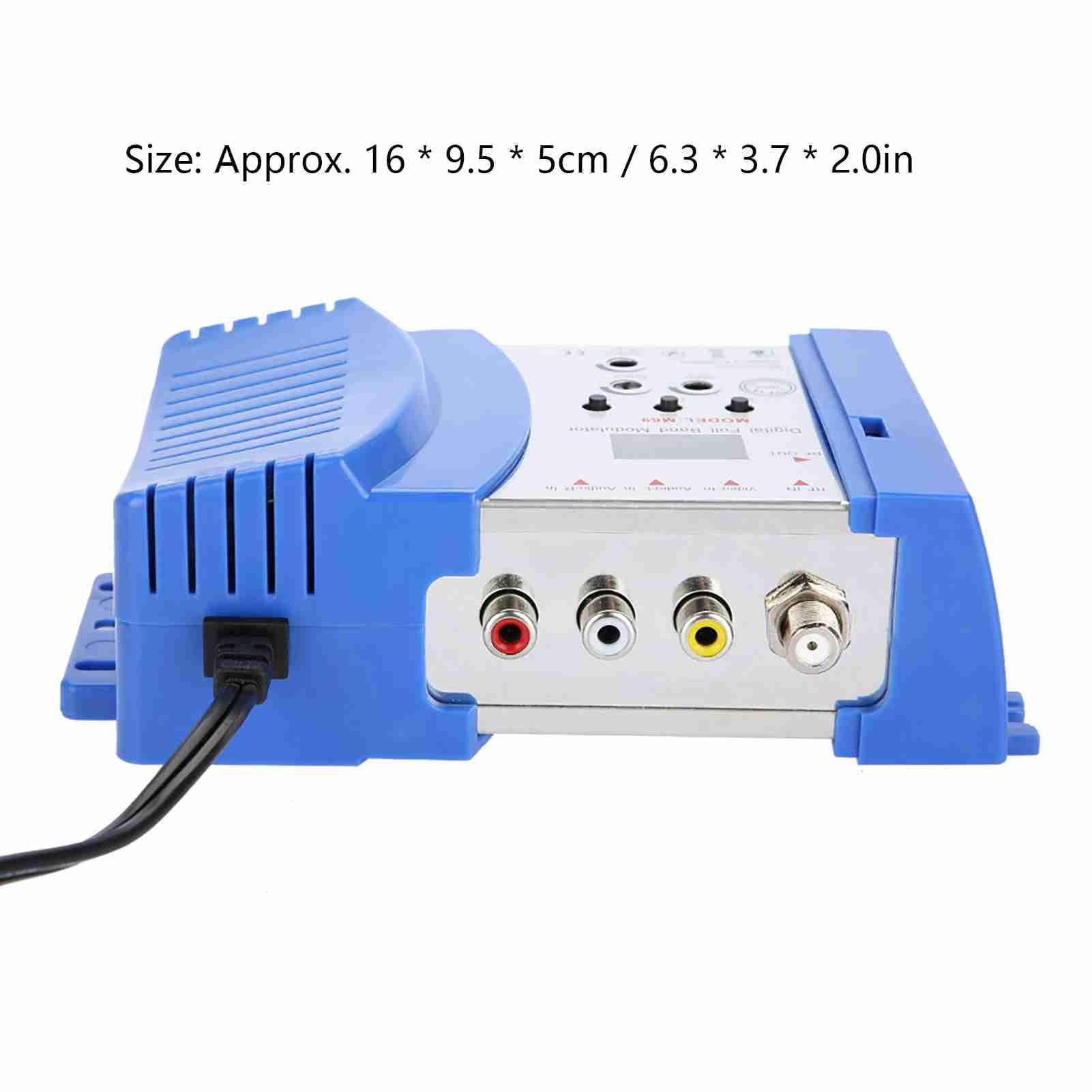 AV To RF Modulator, Converts Signal For TVs Consoles, VHF/UHF Support ...