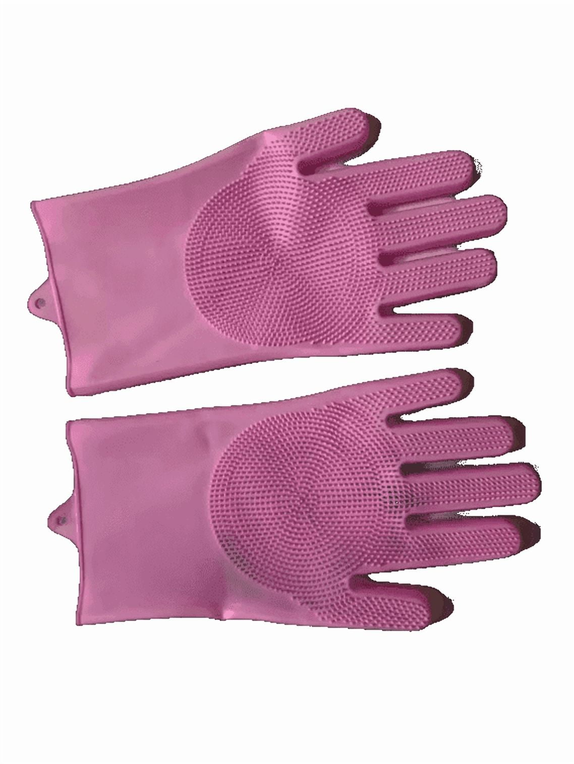 Peaar Pet Grooming Gloves Heat Resistant Siicone Dog Cat Bathhing ...