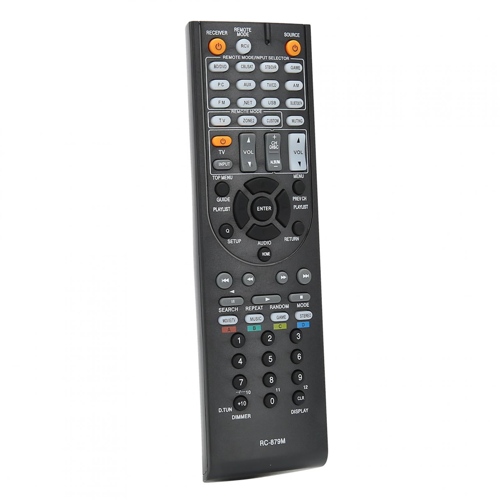 AV receiver remote control, RC-879M remote control replacement is ...