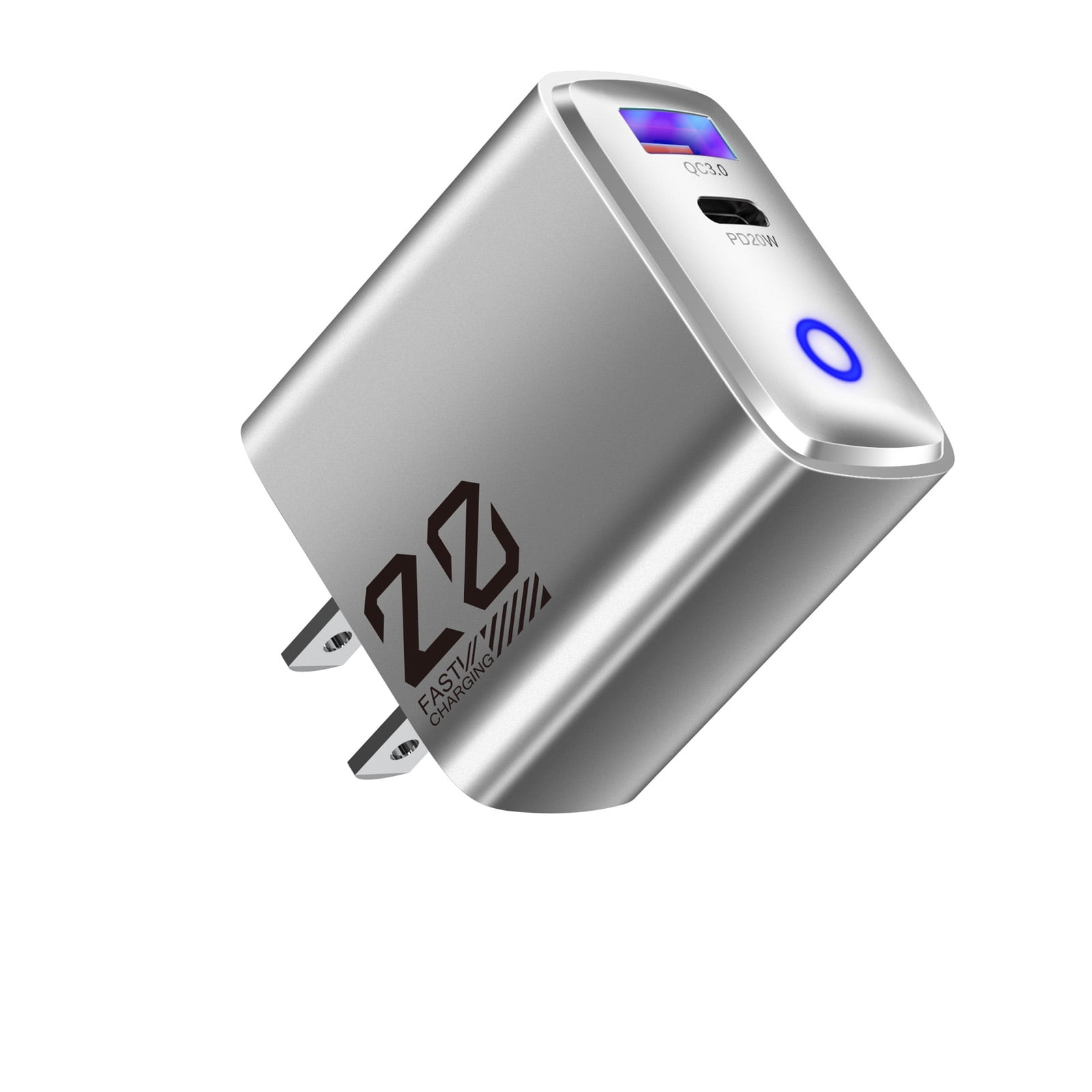 AV100-240V 20W USB C Charging Head Feature LED Indication Light ...