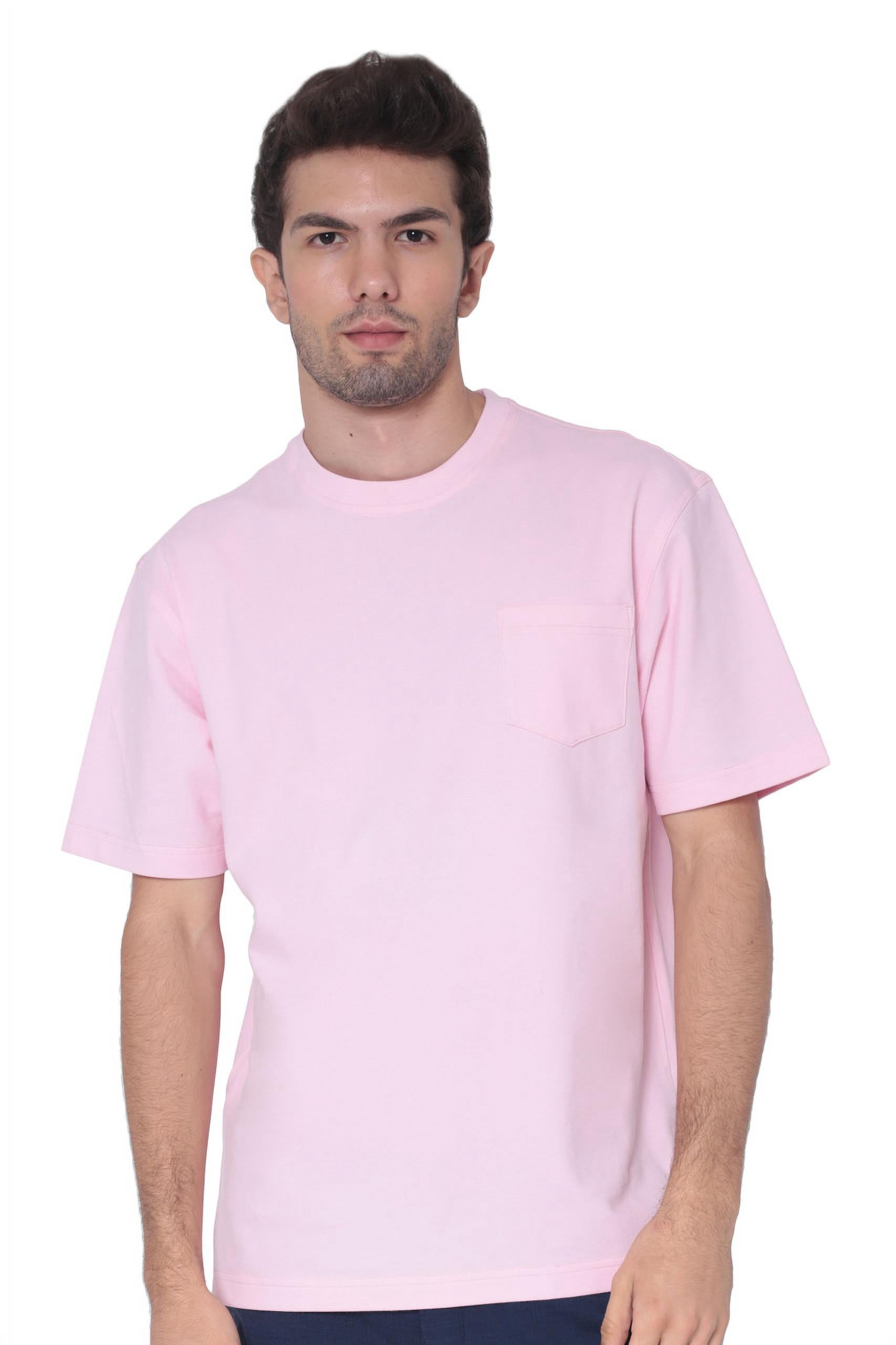 AVA Athletica Men's Cotton Classic Fit Round Neck Soft T-Shirt with ...
