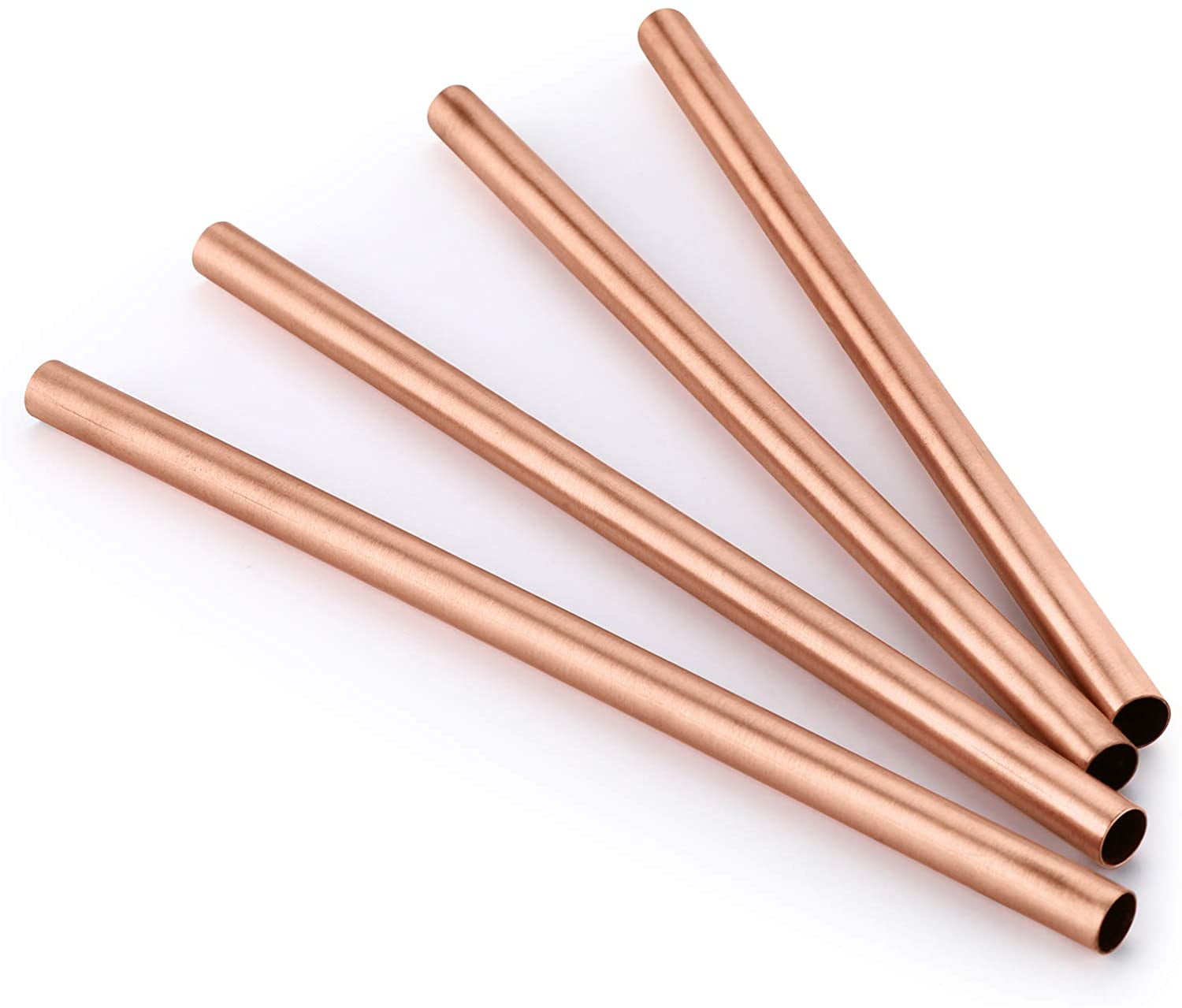 AVADOR Handcrafted Accessories Set of 4 100% Pure Copper Reusable ...