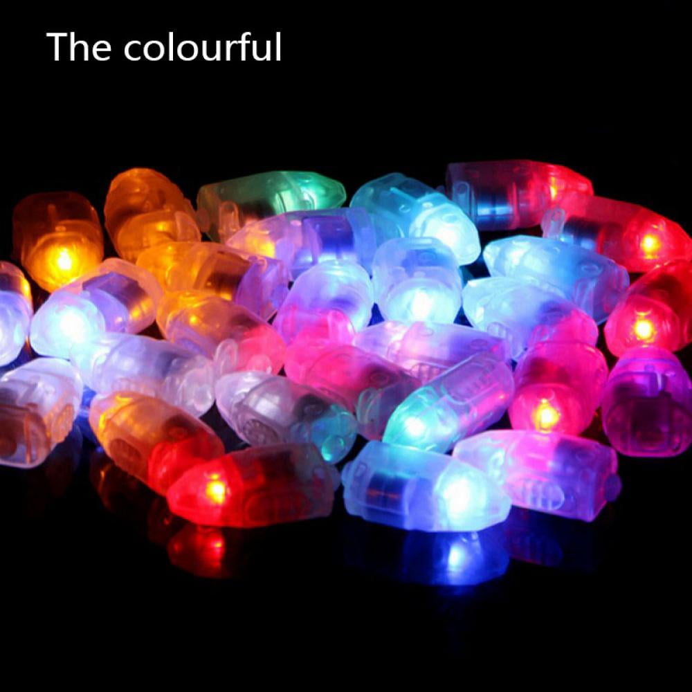 AVAIL Led Balloon Lights,10 Pack Multicolor LED Mini Submersible ...