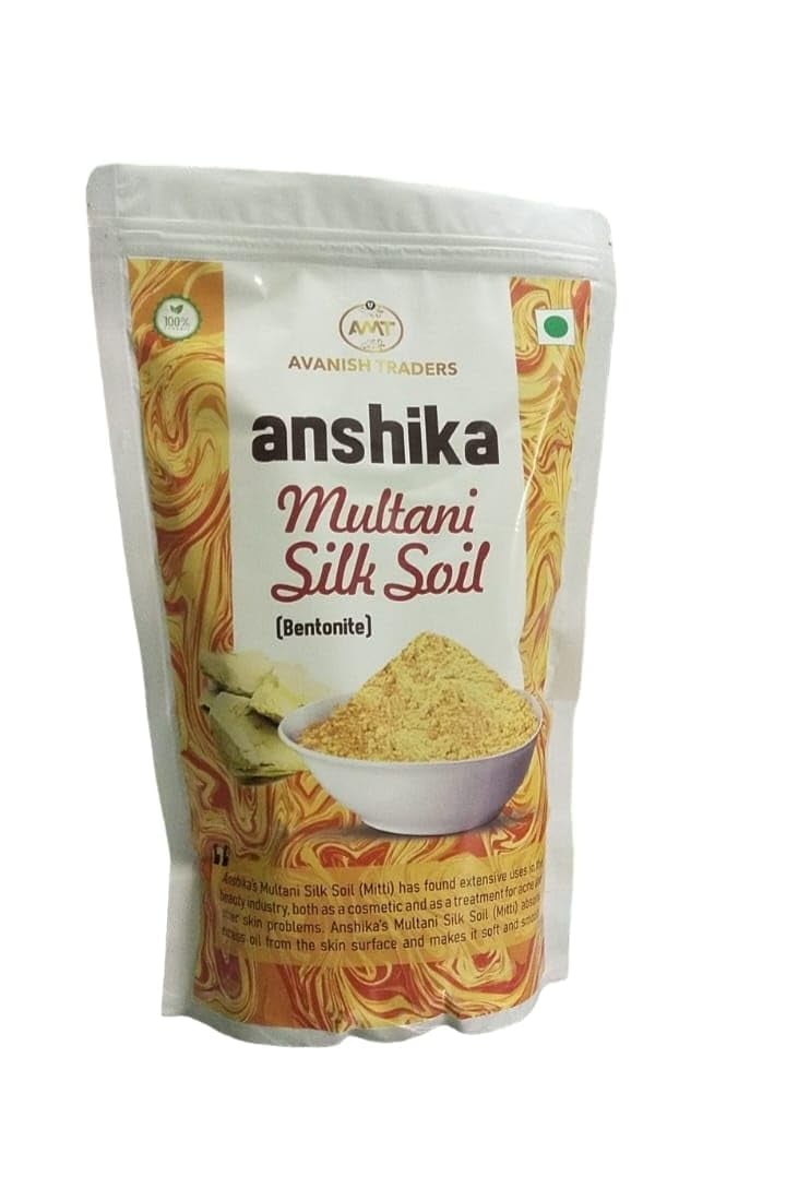 AVANISH TRADERS Anshika Multani silk soil multani mitti for skin and hair multi use 200 ...