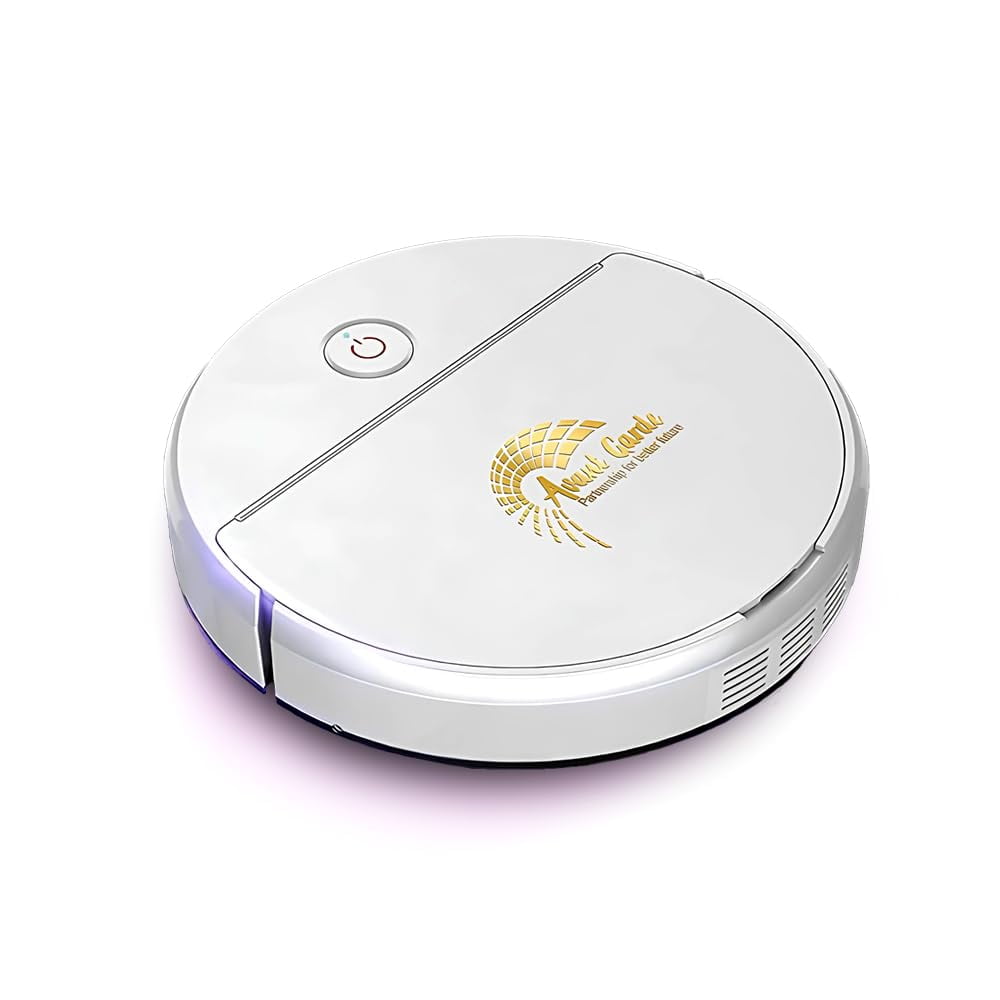 AVANT GARDE Smart Vacuum Sweeper Robot with SweepingMoppingVacuumingUV Sterilizing1800pa ...
