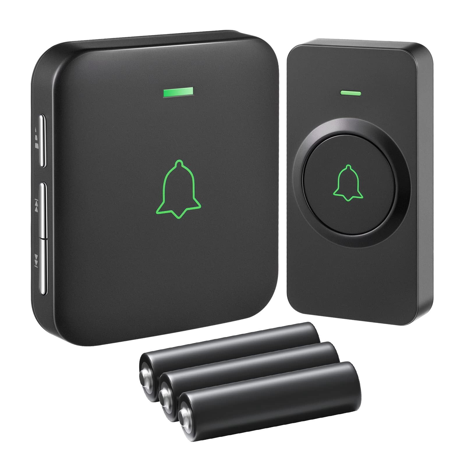 AVANTEK Wireless Door Bell, BA-11 Waterproof Battery Operated Doorbell ...
