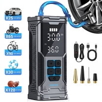 Slick Products Cordless Digital Air Inflator, Portable Tire Pump and ...