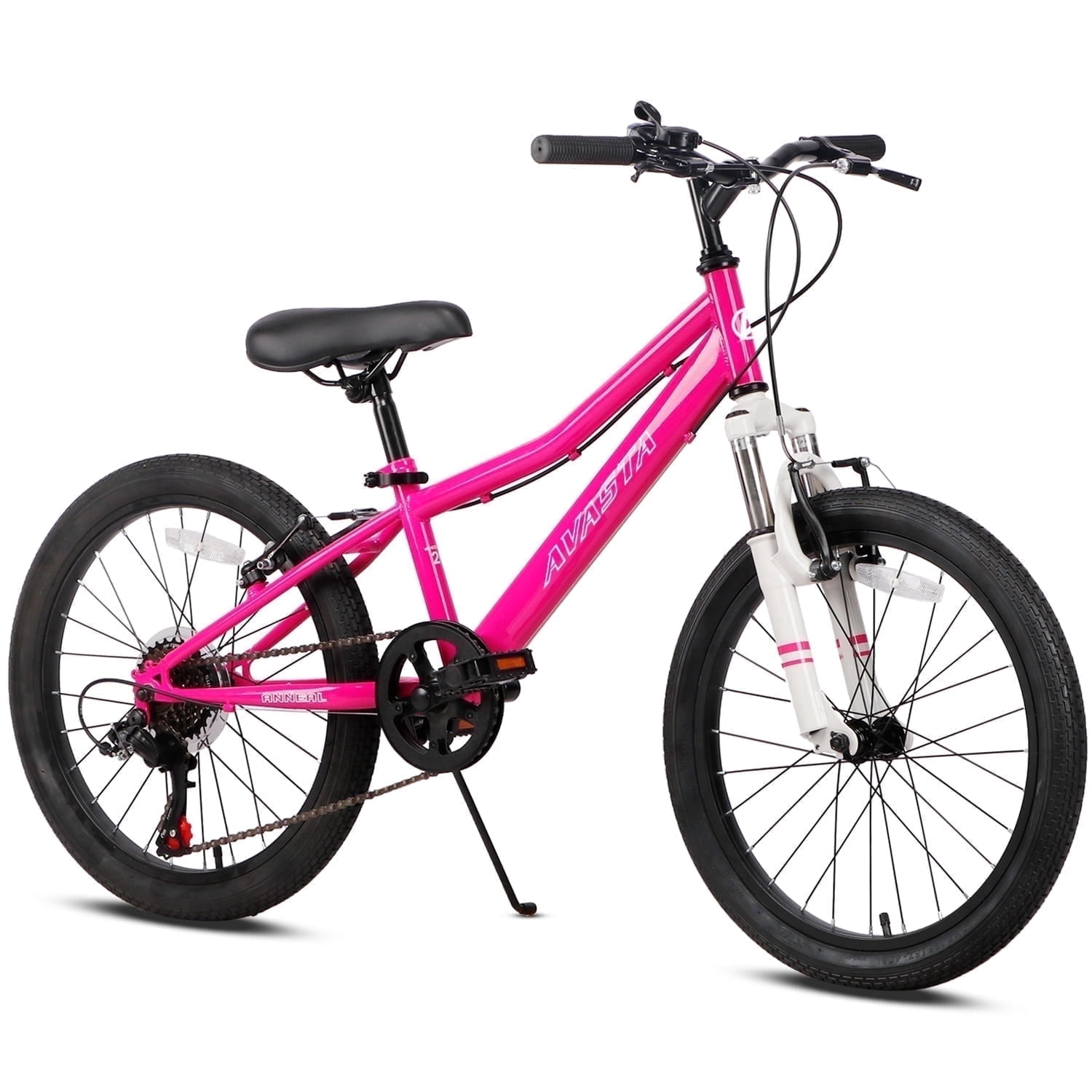 AVASTA 20'' Big Kids Mountain Bike for Age 6 7 8 9 10 11 12 Years Old ...