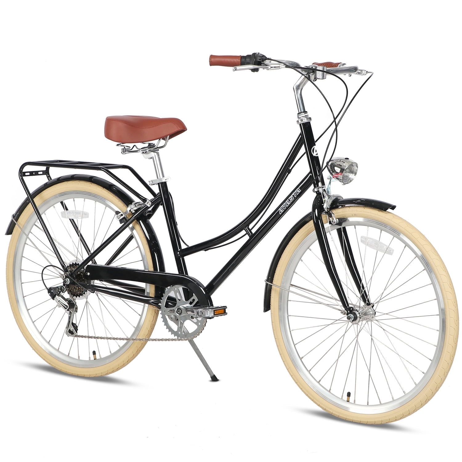 AVASTA Hybrid Bike for Women Female Lightweight Step Through 26 inch Hi ...