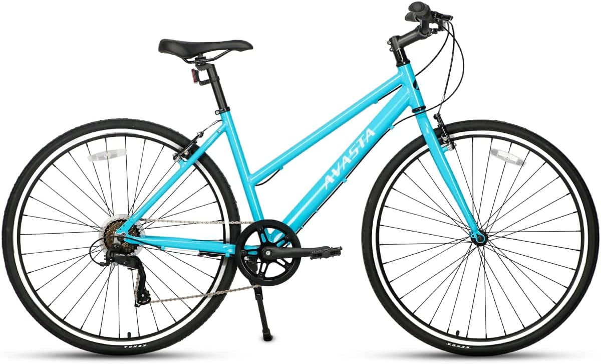 AVASTA Road Hybrid City Bike for Women,7-Speed Lightweight 700c ...