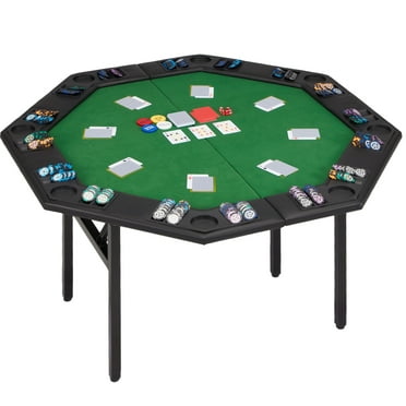 Hathaway Monte Carlo Indoor 4-in-1 Multi-player Combo Casino Game Table ...