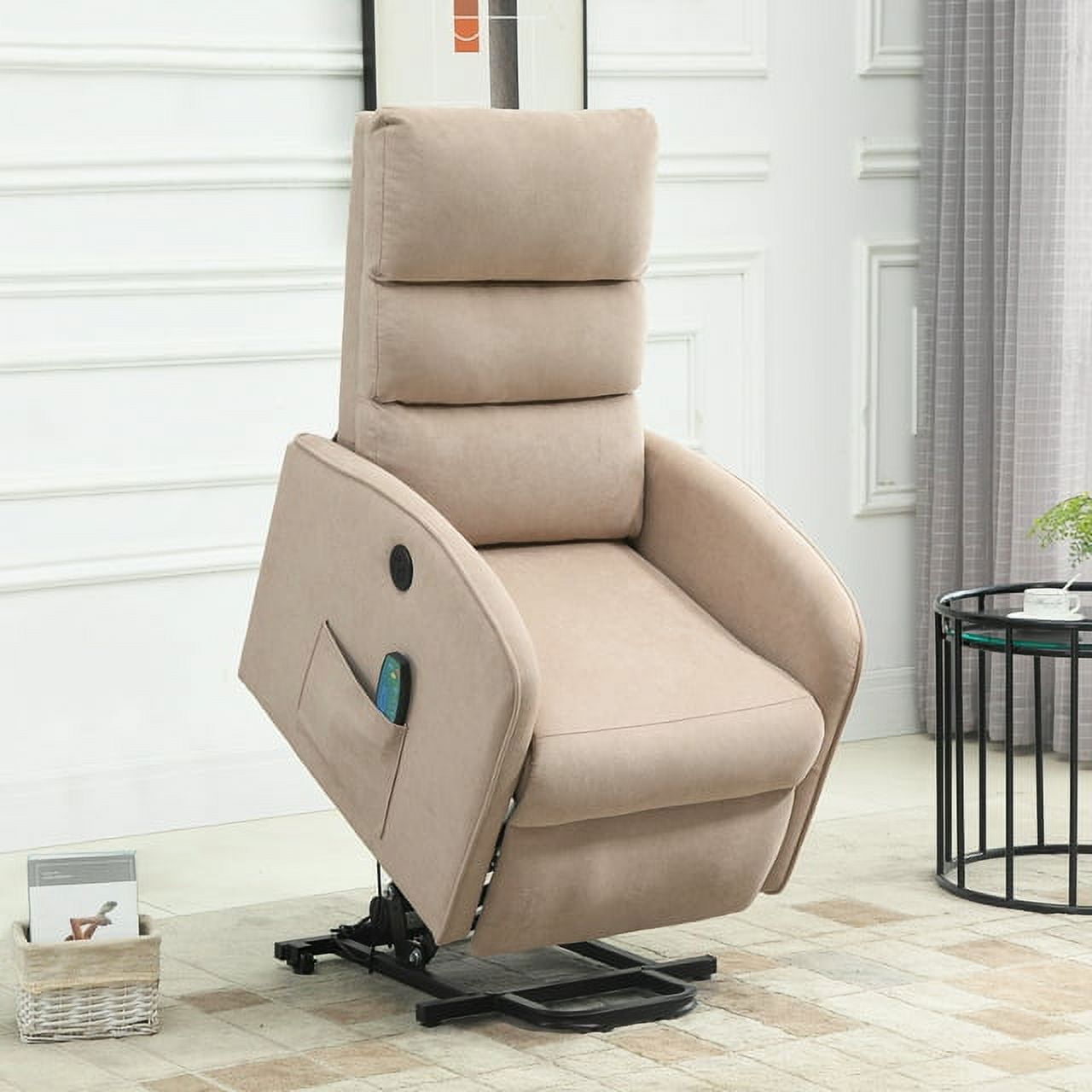 AVAWING Power Lift Chair for Elderly, Heated Massage, Remote Control ...