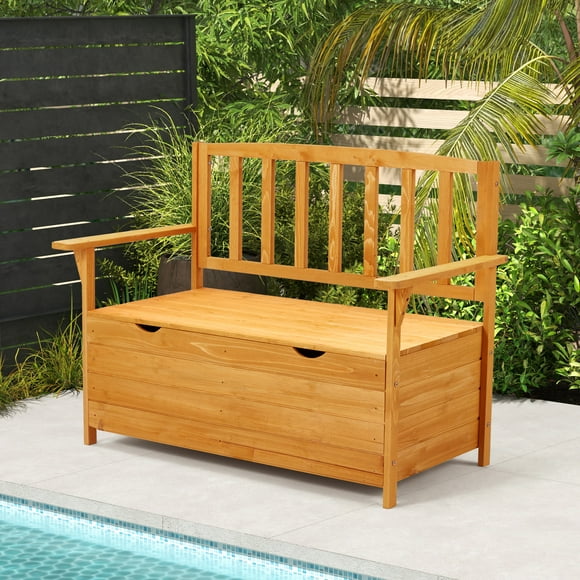 Outdoor Wooden Benches in Outdoor Benches - Walmart.com