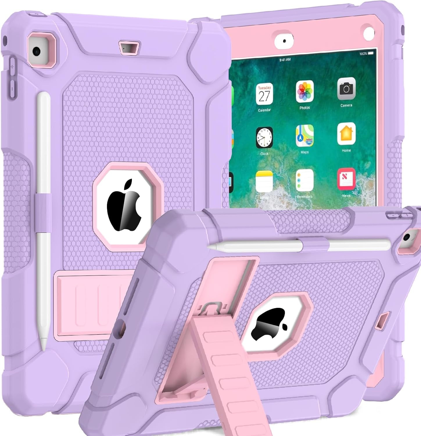 AVAWO Case for iPad 6th 5th Generation (9.7 inch, 2018/2017 ...