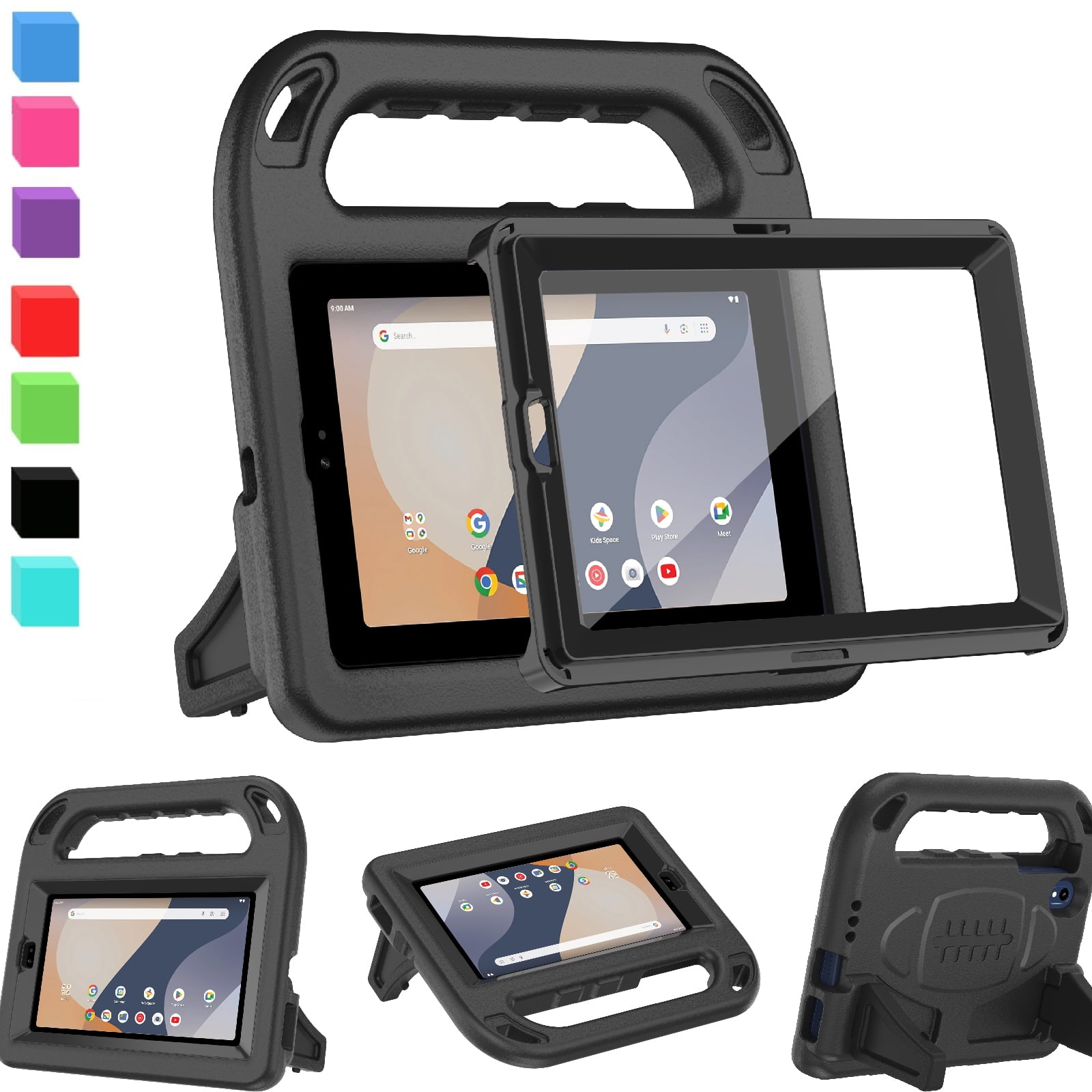 AVAWO Kids Case for Onn. 8" 4th Generation 2024, Hanle Stand Protective ...