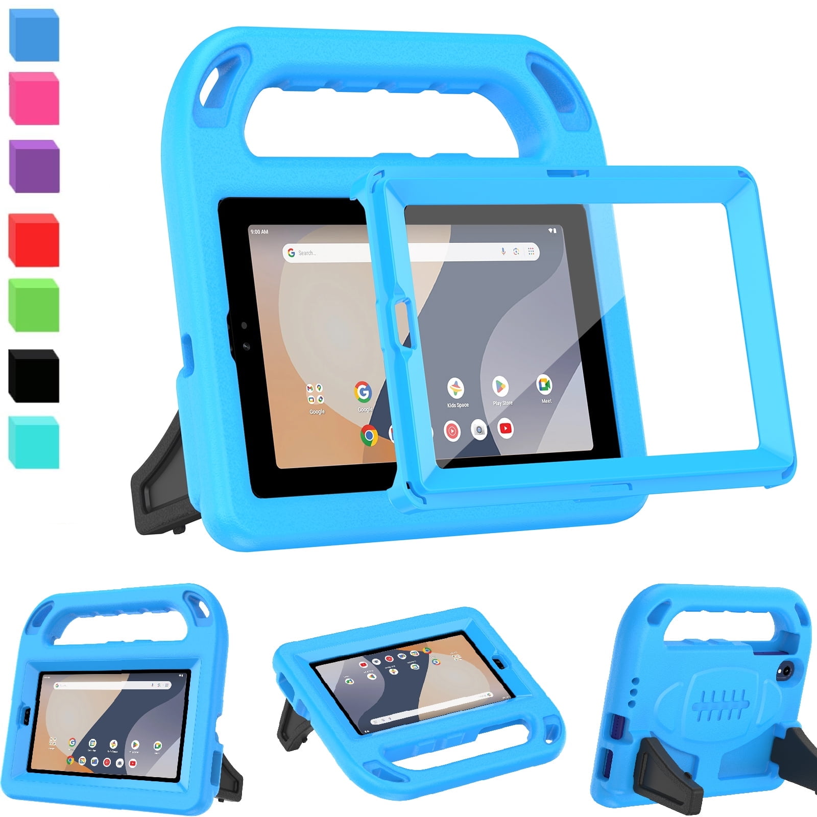 AVAWO Kids Case for Onn. 8" 4th Generation 2024, Hanle Stand Protective ...