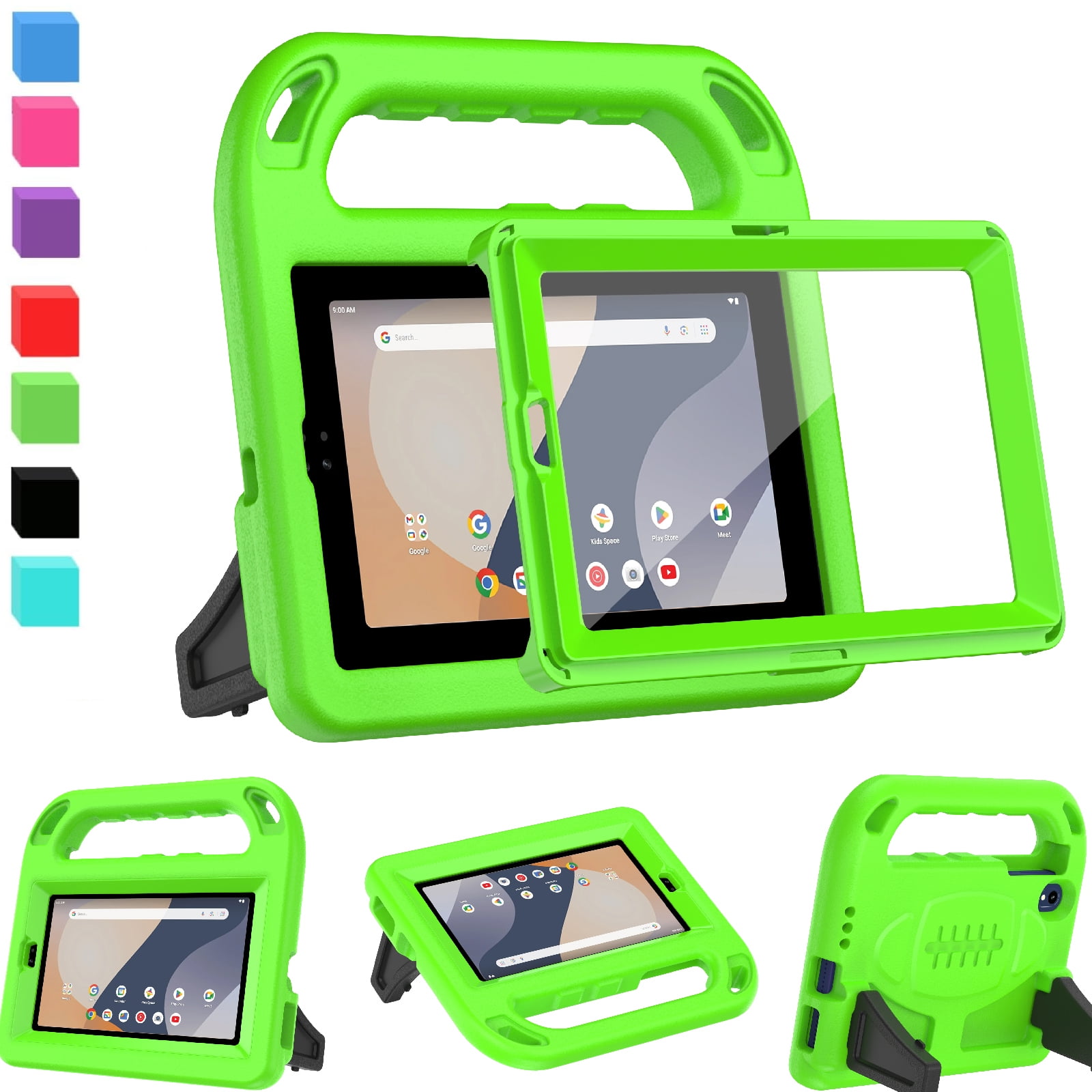 AVAWO Kids Case for Onn. 8" 4th Generation 2024, Hanle Stand Protective ...